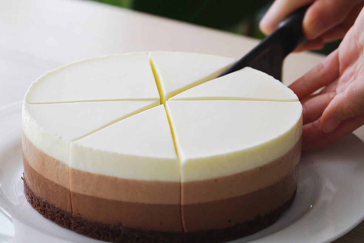 Best Triple Chocolate Mousse Cake Recipe