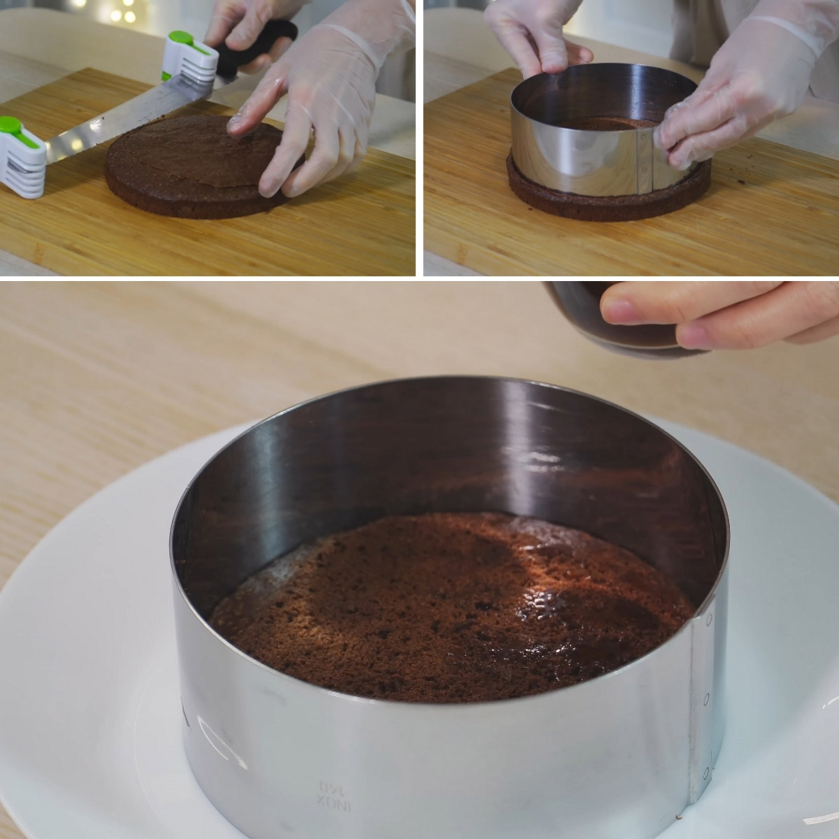 Easy Caramel Mousse Cake with Caramel Mirror Glaze Recipe