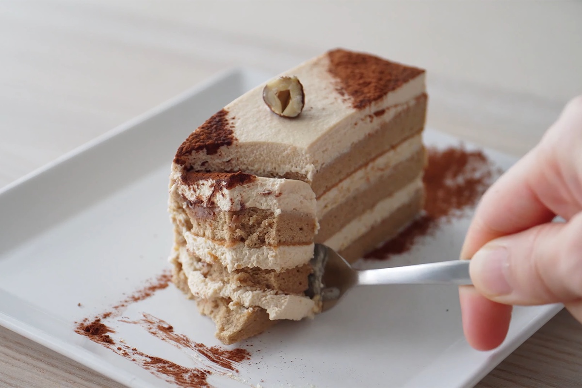 Best Coffee Sponge Cake With Cream Recipe