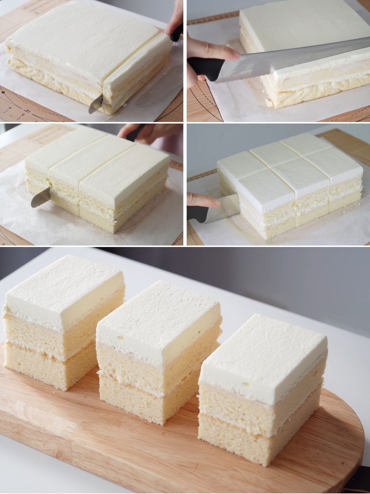 Cotton Soft Sponge Cake With Fresh Cream Recipe