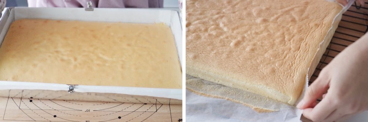 Cotton Soft Sponge Cake With Fresh Cream Recipe